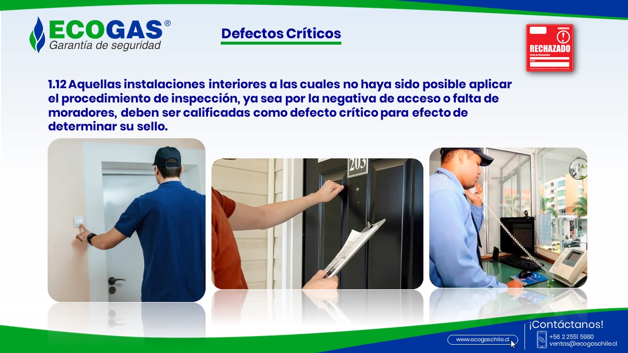 Ecogas Chile – Inspección y Certificación de instalación de gas